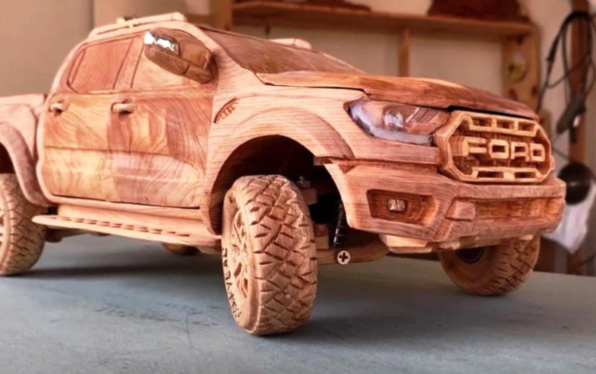 Ford Ranger de madeira impressiona pelas funcionalidades - Vale do Itaunas